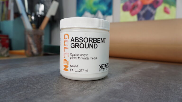 How to use Absorbent Ground with watercolours