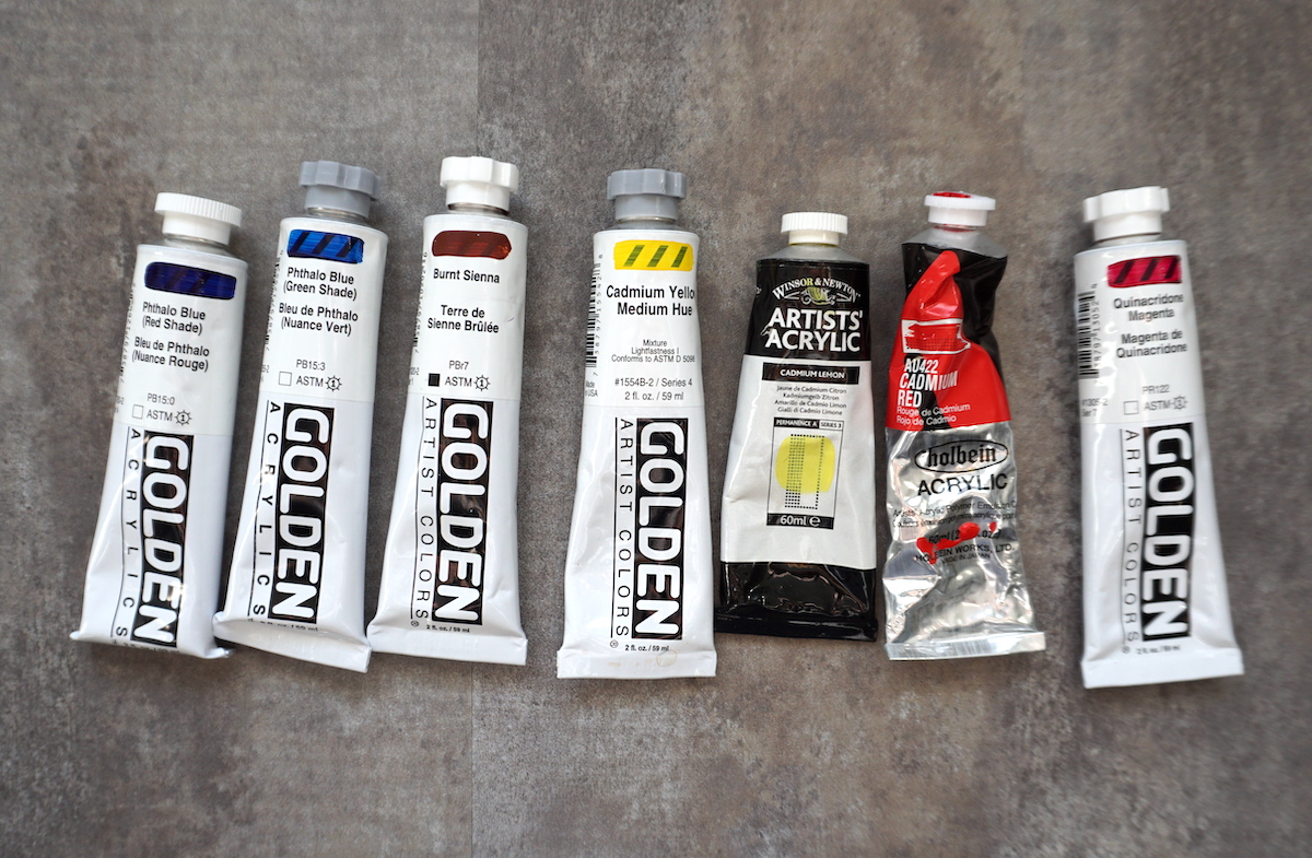 Comparing phthalo blue acrylic paints › The Weekend Beckons