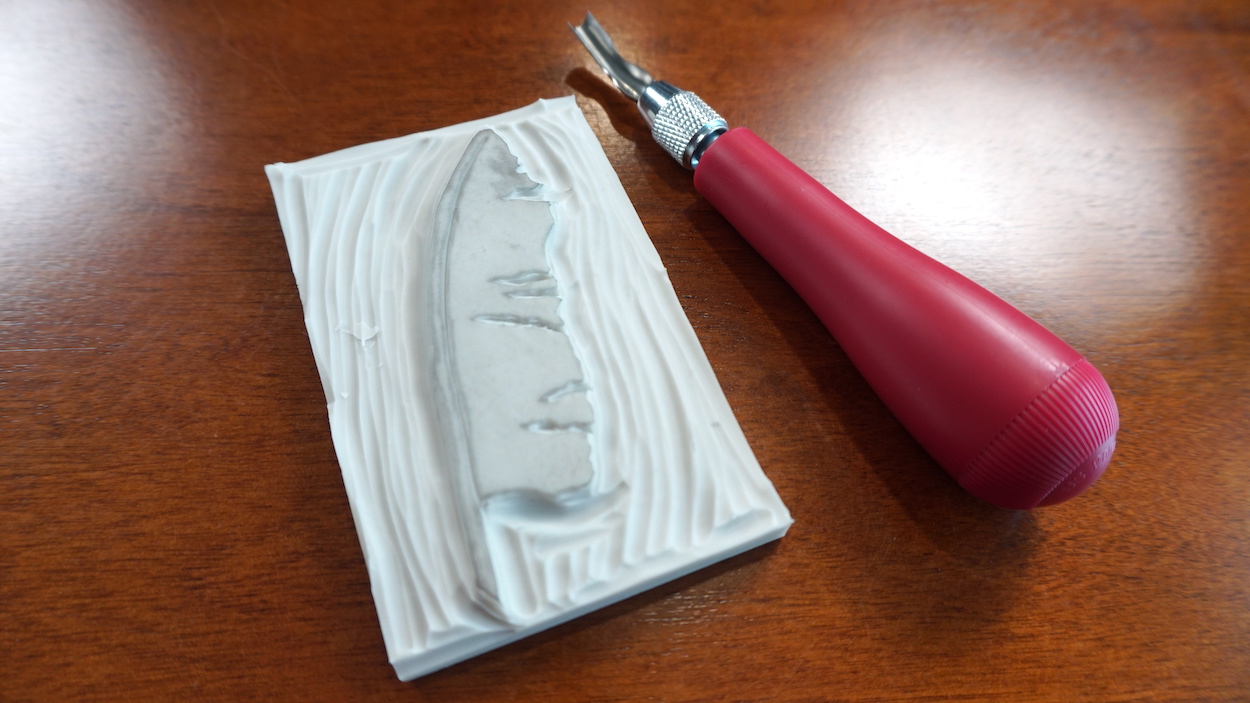 Linocut for beginners – designing and carving › The Weekend Beckons