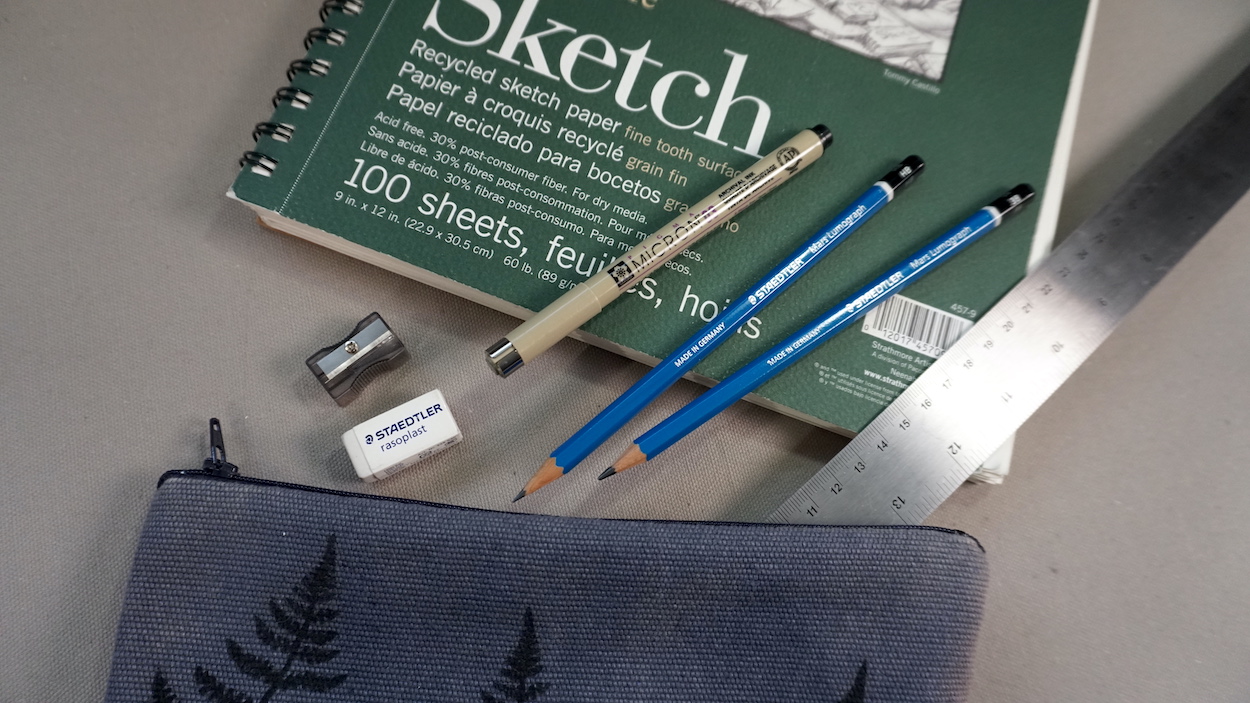 Four must-have beginner drawing supplies › The Weekend Beckons