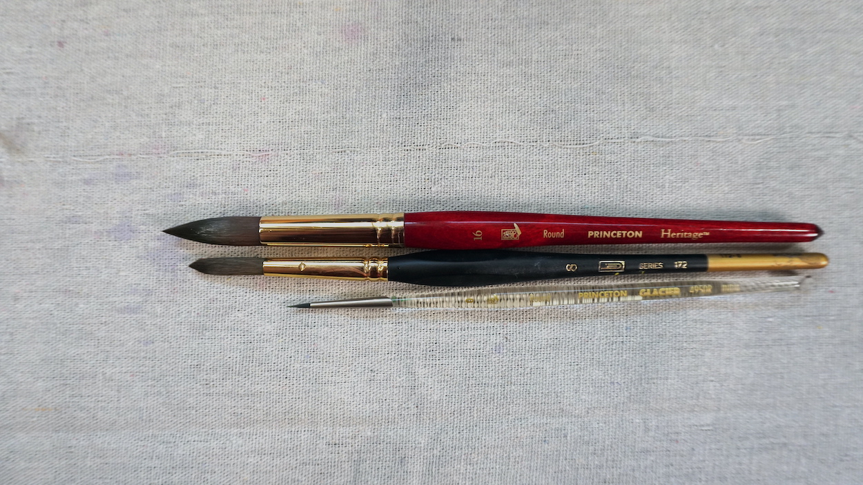 How to paint a gouache rose › The Weekend Beckons