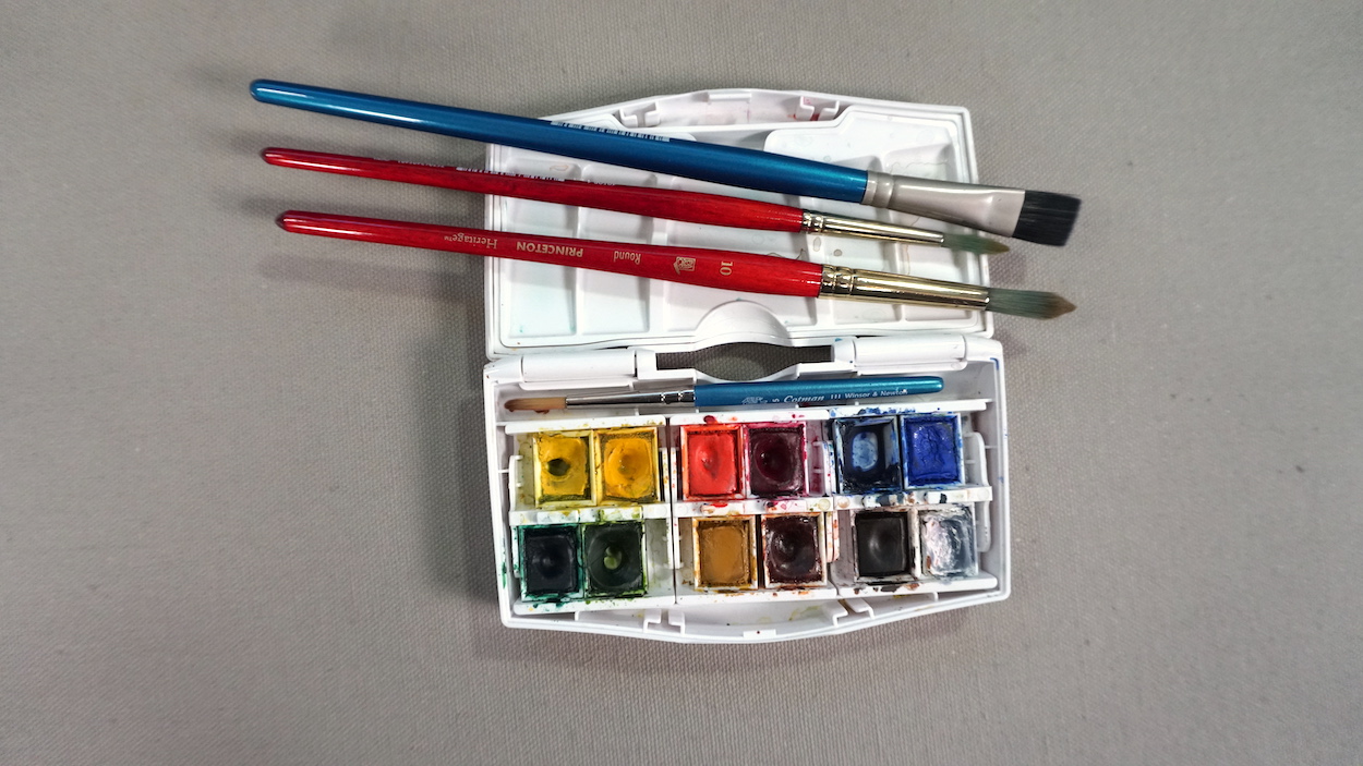 Beginner watercolour supplies – all you need! › The Weekend Beckons