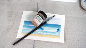 How to use masking fluid › The Weekend Beckons