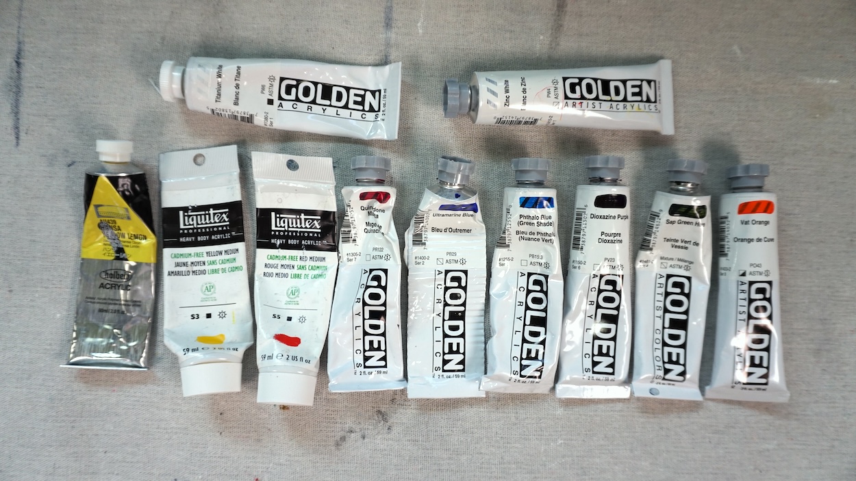 Titanium white and zinc white acrylic paint – what’s the difference ...