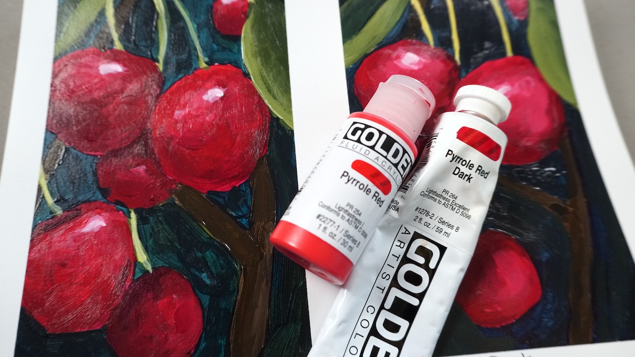Is pyrrole red acrylic paint worth trying? › The Weekend Beckons