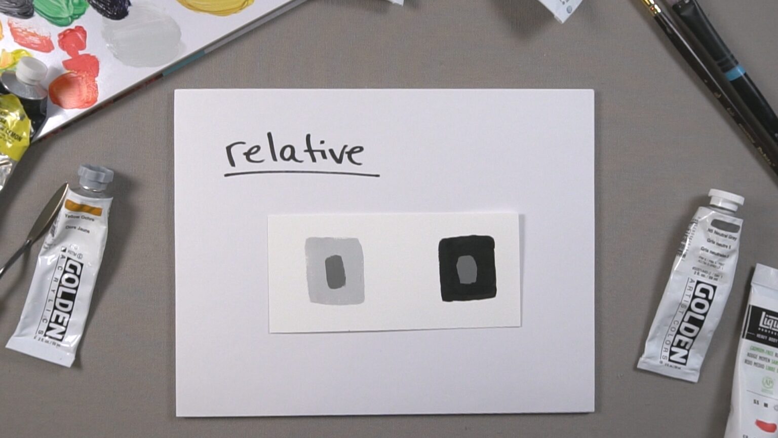 A beginners guide to the language of colour theory › The Weekend Beckons