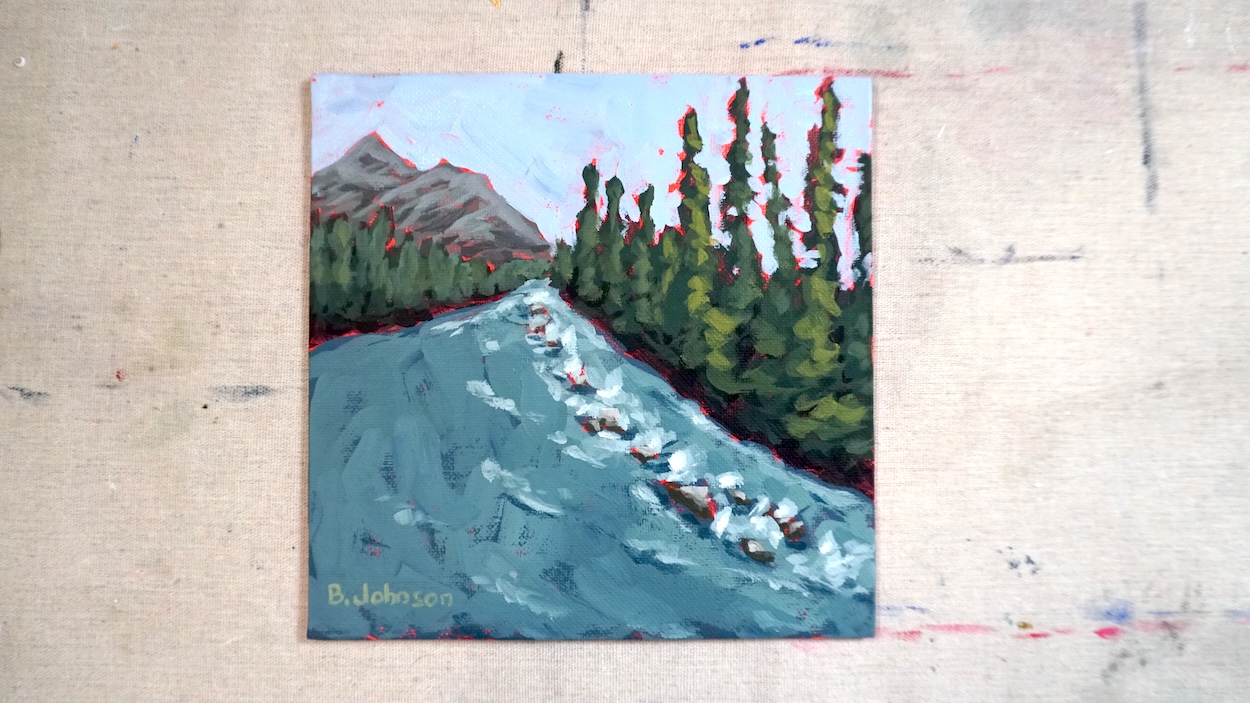Unlock a limited landscape palette using just three colours › The ...