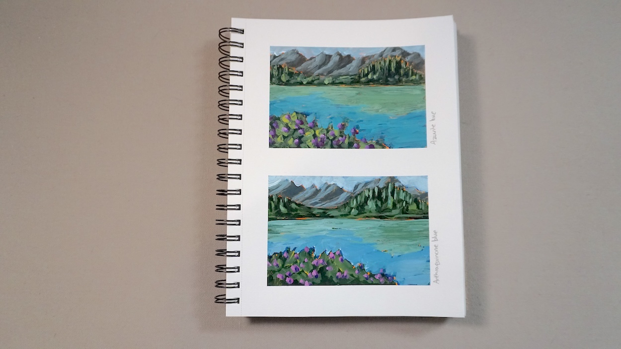 From the historic to the modern: comparing Anthraquinone blue and ...